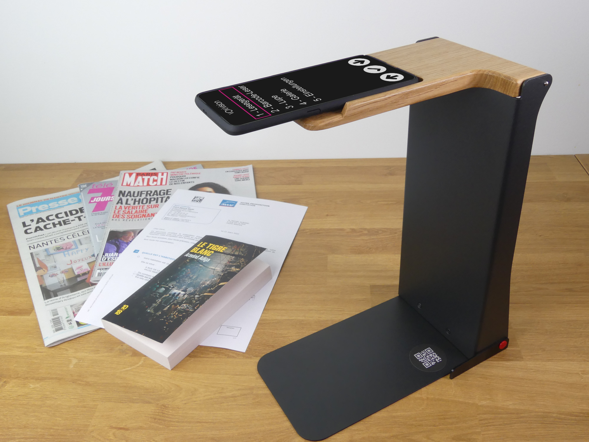 VoxiVision - mobile reading device with AI - SightCity